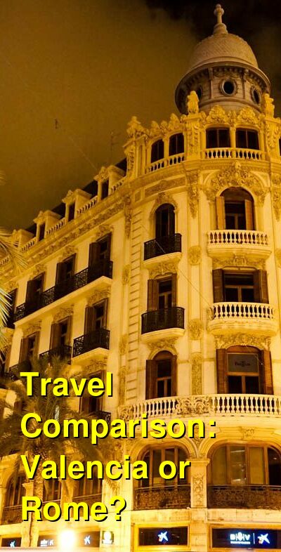 Should I Visit Valencia or Rome? Which is Better for Attractions, Food ...