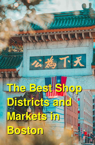 The Best Shopping Districts and Markets in Boston