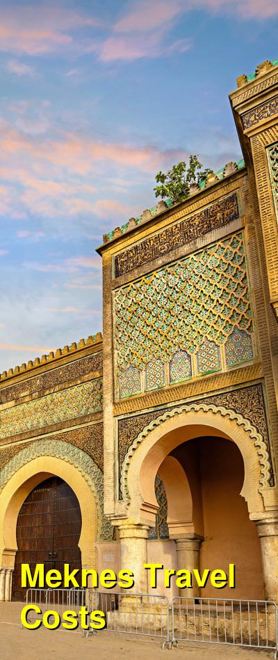 Meknes Travel Cost - Average Price of a Vacation to Meknes: Food & Meal ...