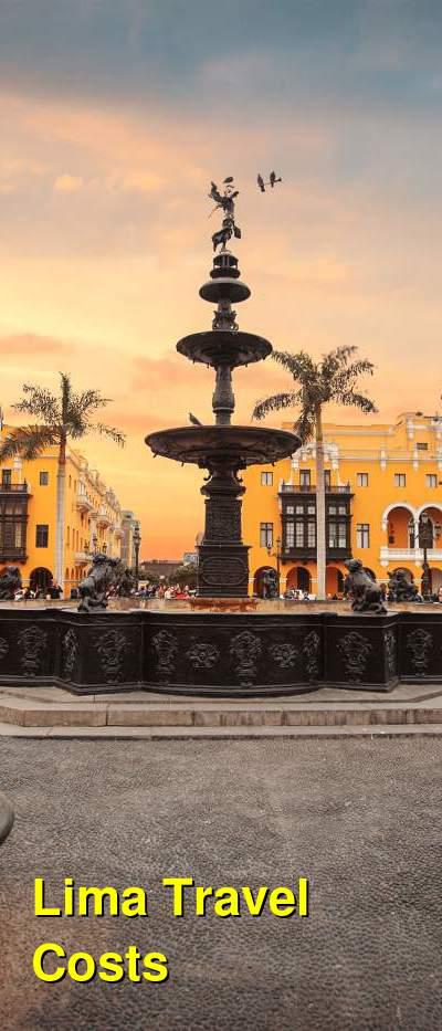 Lima Travel Cost - Average Price of a Vacation to Lima: Food & Meal ...