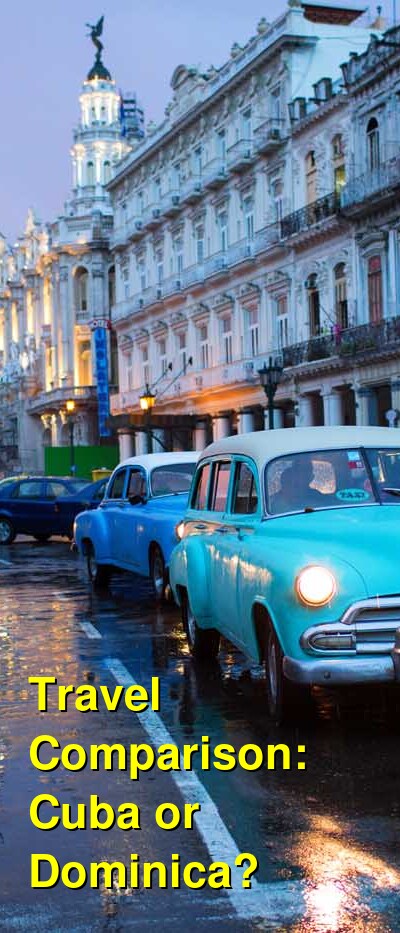Should I Visit Cuba or Dominica? Which is Better for Resorts, Beaches ...